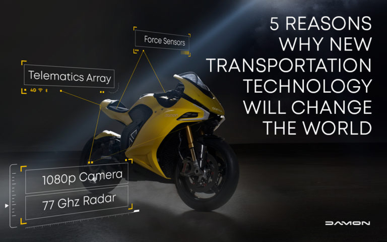 Why Transportation Tech Will Change the World - Damon Motorcycles